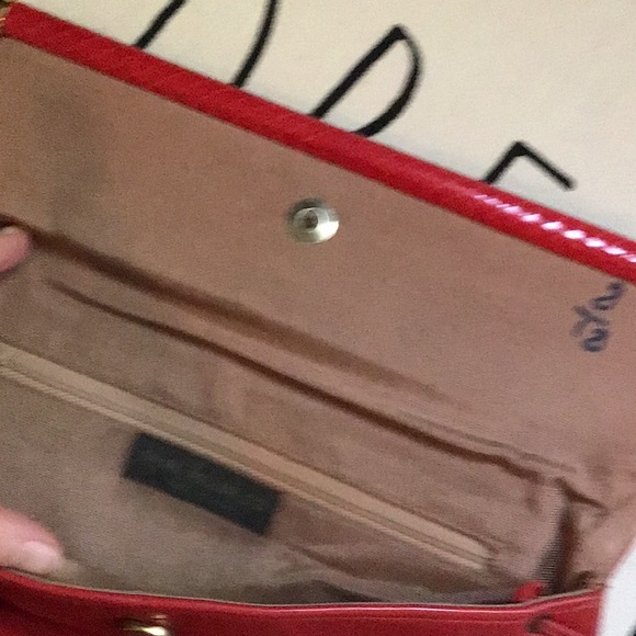 shirl miller ltd. | Bags | Vintage Bright Red Gold 8s Purse | Poshmark